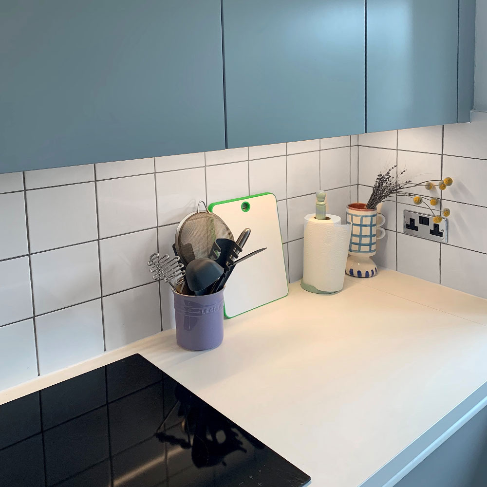 Naomi Brightened Up Her Kitchen With Marvel Tiles - Walls and Floors