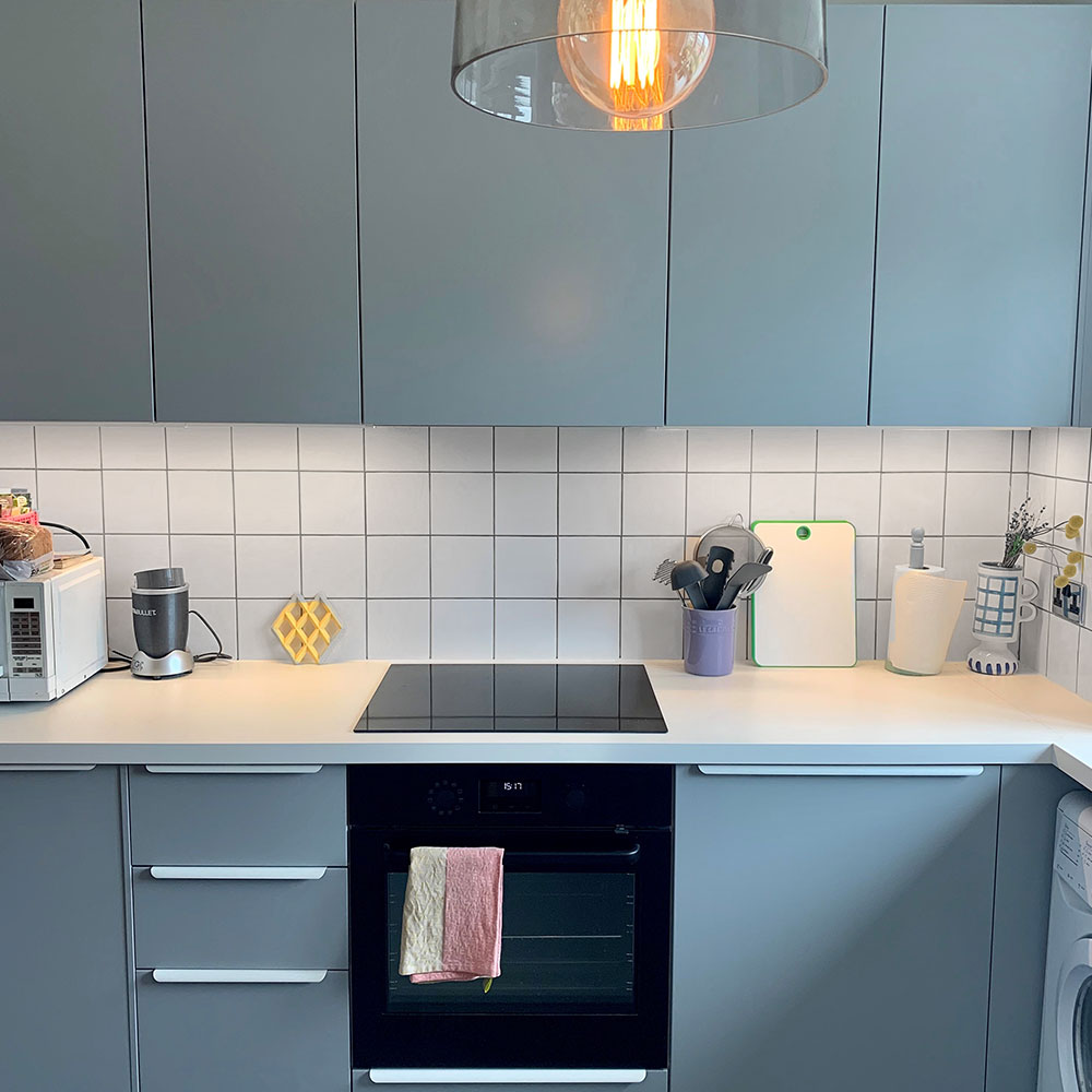 Naomi Brightened Up Her Kitchen With Marvel Tiles - Walls and Floors