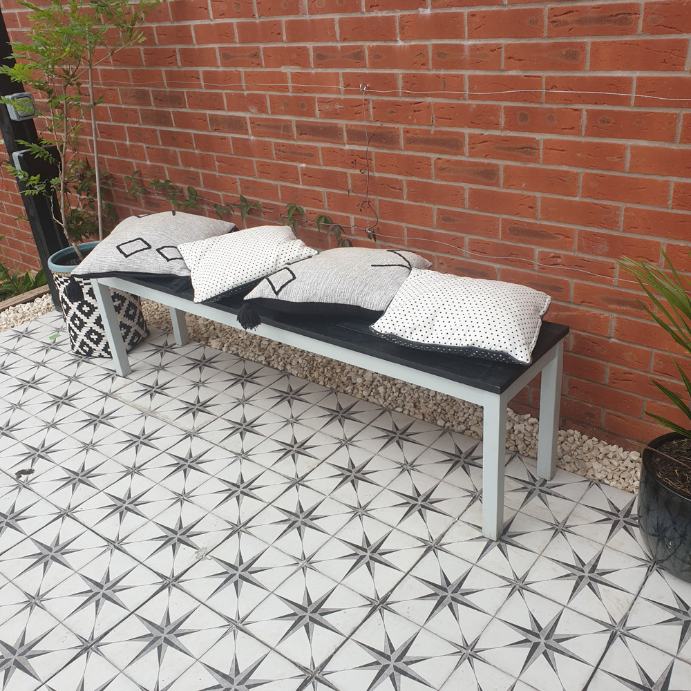 Alex has used our Astral Star Patterned Tiles for a Spectacular Garden ...