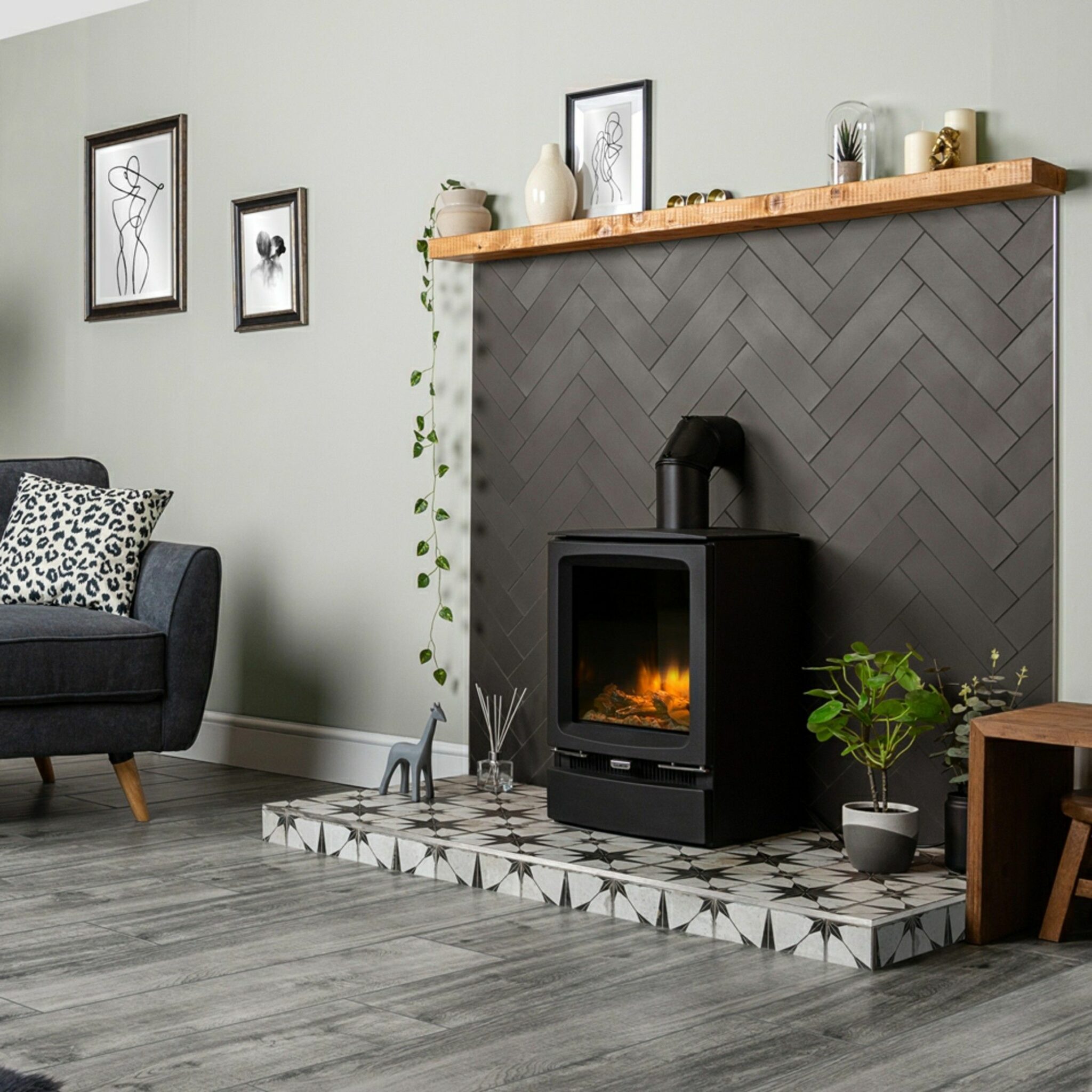 How to Style Grey Tiles - Walls and Floors