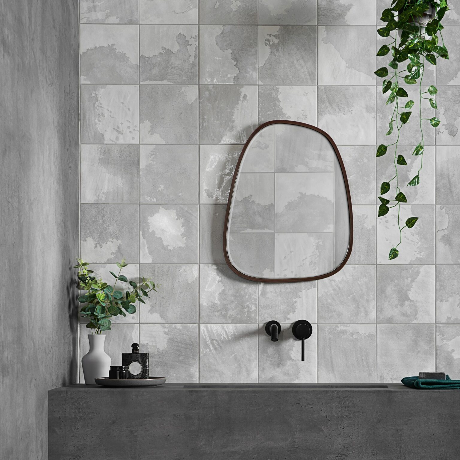 How to Style Grey Tiles - Walls and Floors