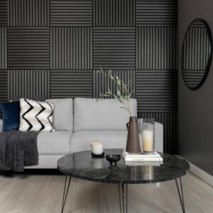 Join the Trend with Our Square Wood Slat Ideas - Walls and Floors